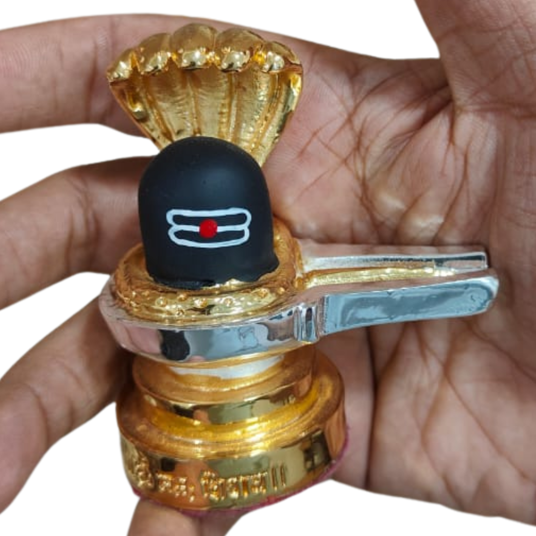 Gold & Silver Plated Shivling – Bhakti Samagri